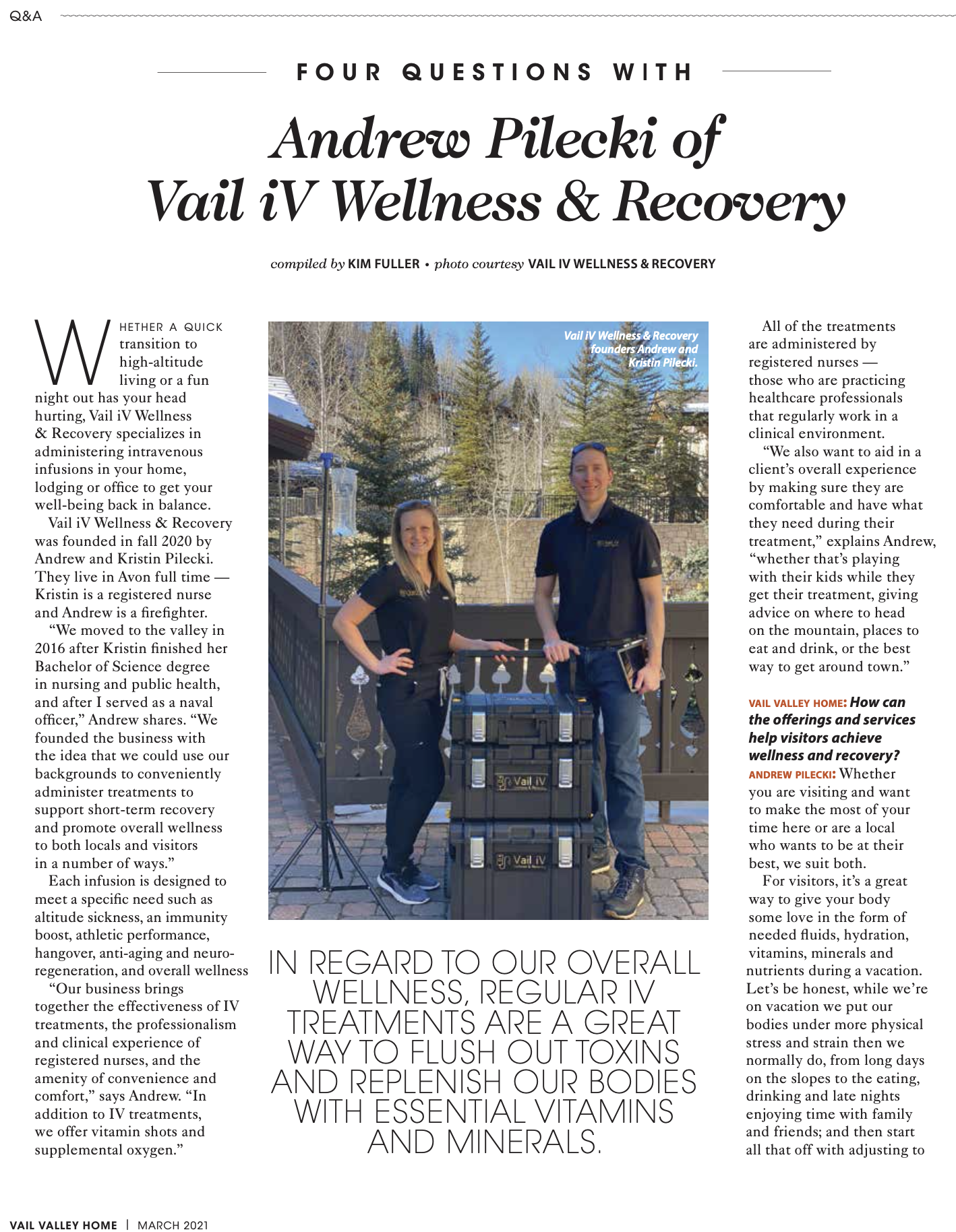 Blogs, News, and Articles | Vail iV Wellness & Recovery